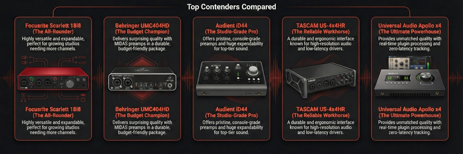 The Best 4 XLR Input Audio Interface: Read This Shocking Review - soundorp