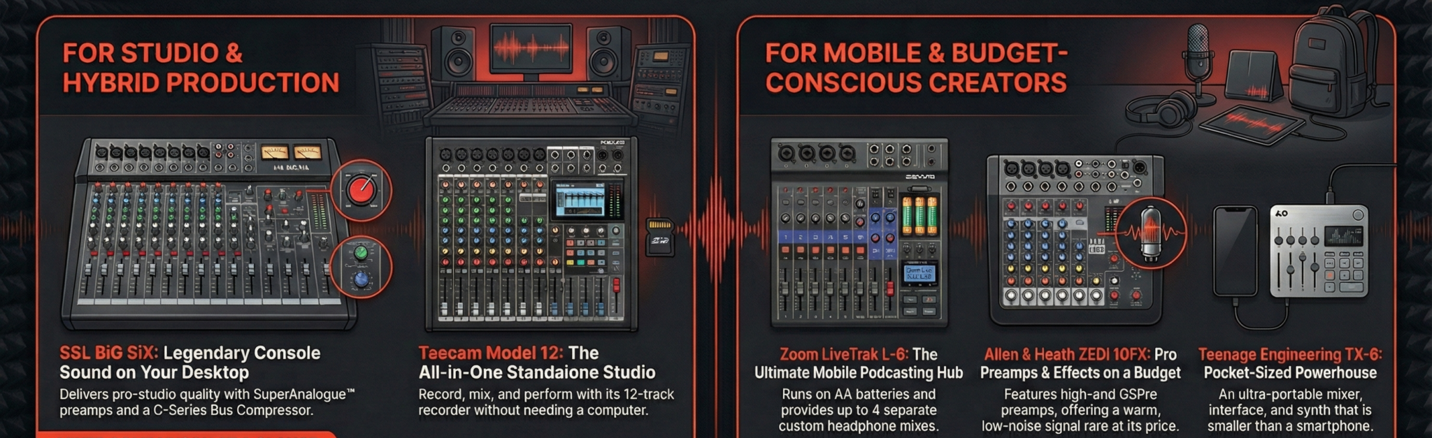 Best Small Audio Mixer: 2025's Mixers You Didn’t See Coming - soundorp